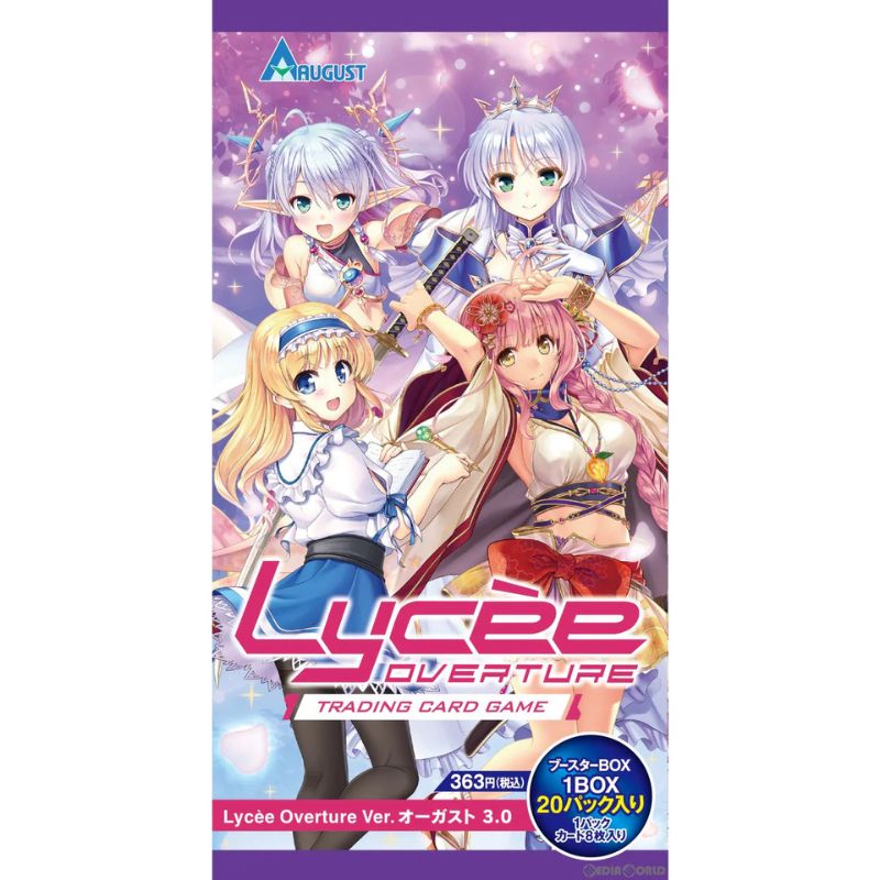 Movic Lycee Overture Ver. August 3.0 Booster Pack Box TCG JAPAN OFFICI ...