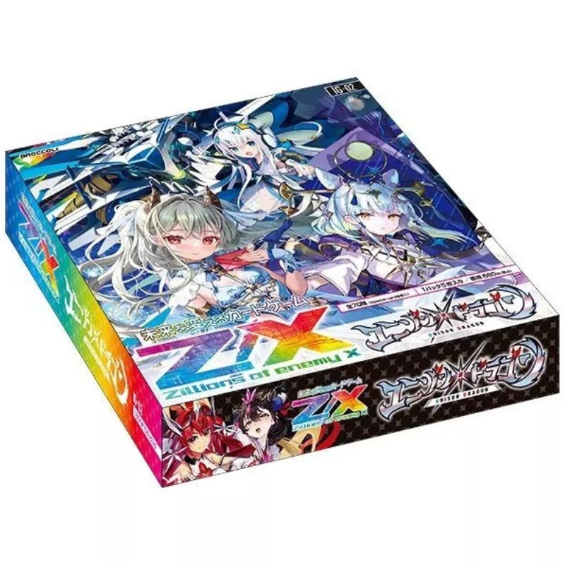 Z/X Zillions of enemy X Unison Dragon IG02 Booster Pack Box TCG JAPAN — ToysOneJapan
