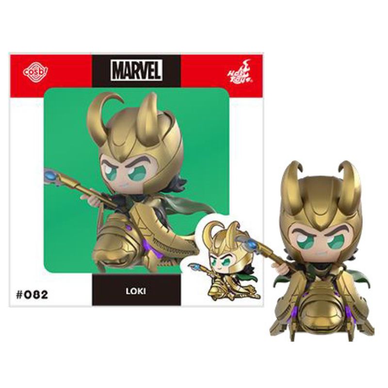 Hot Toys Cosbi Marvel Collection 082 Loki Vehicle Series Figure JAPAN ...
