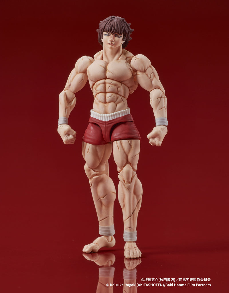 DIG DIGACTION Baki Hanma Baki Hanma 1/24 Action Figure JAPAN OFFICIAL — ToysOneJapan