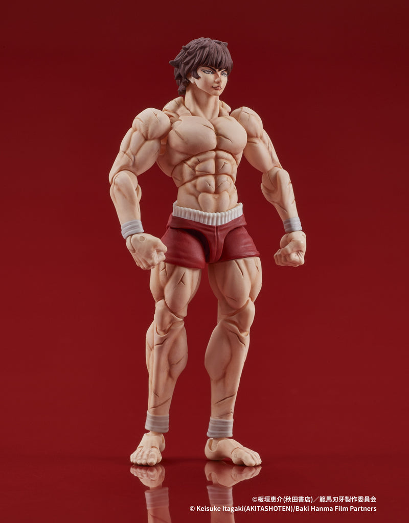 DIG DIGACTION Baki Hanma Baki Hanma 1/24 Action Figure JAPAN OFFICIAL — ToysOneJapan
