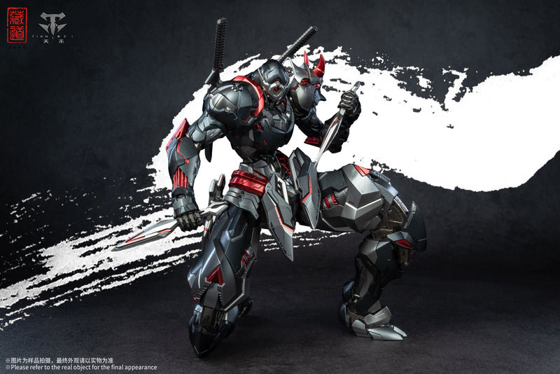 ZEN Of Collectible Shadowfolk- Senmei Black Ghost CD-07B Alloy Action — ToysOneJapan