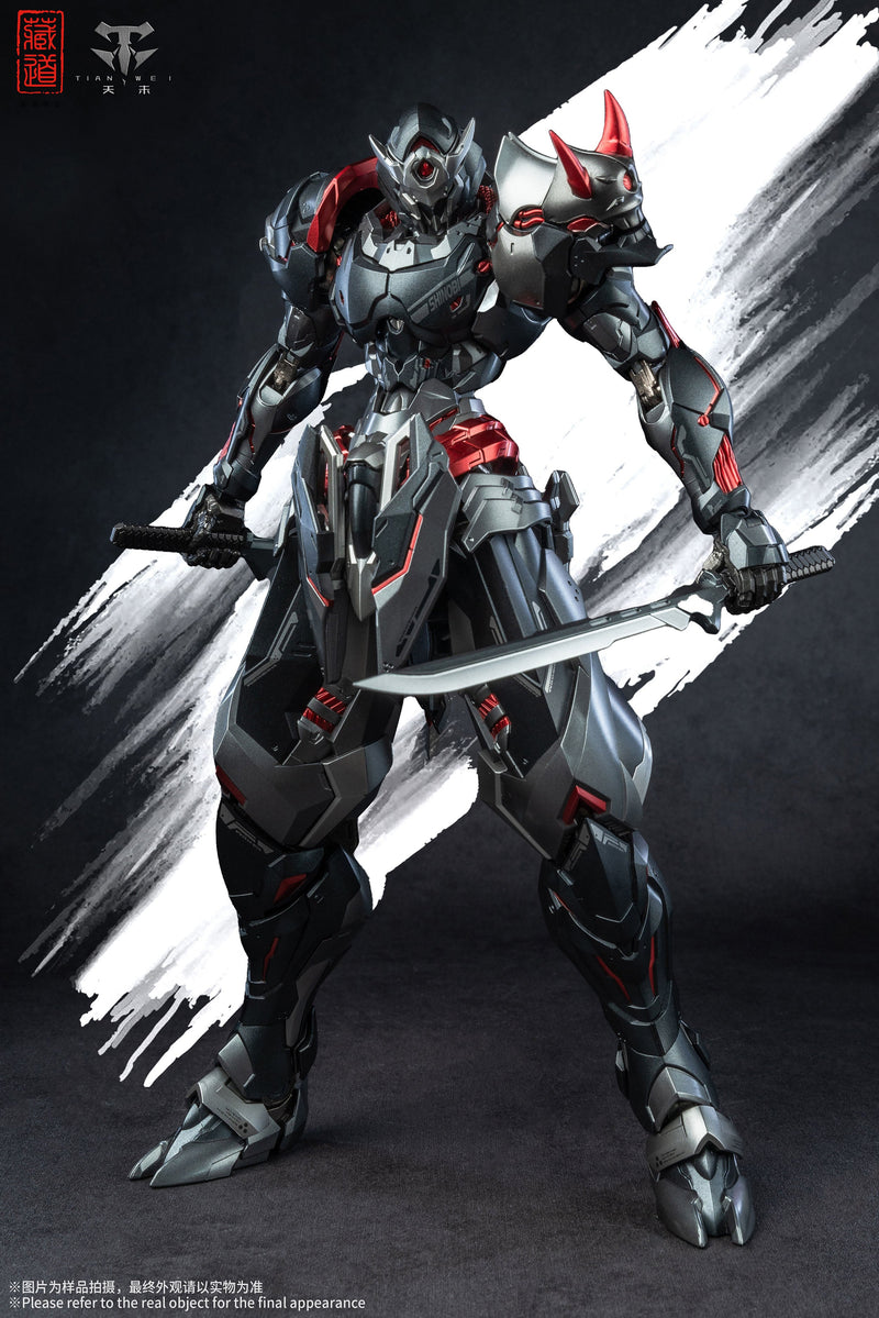 ZEN Of Collectible Shadowfolk- Senmei Black Ghost CD-07B Alloy Action — ToysOneJapan