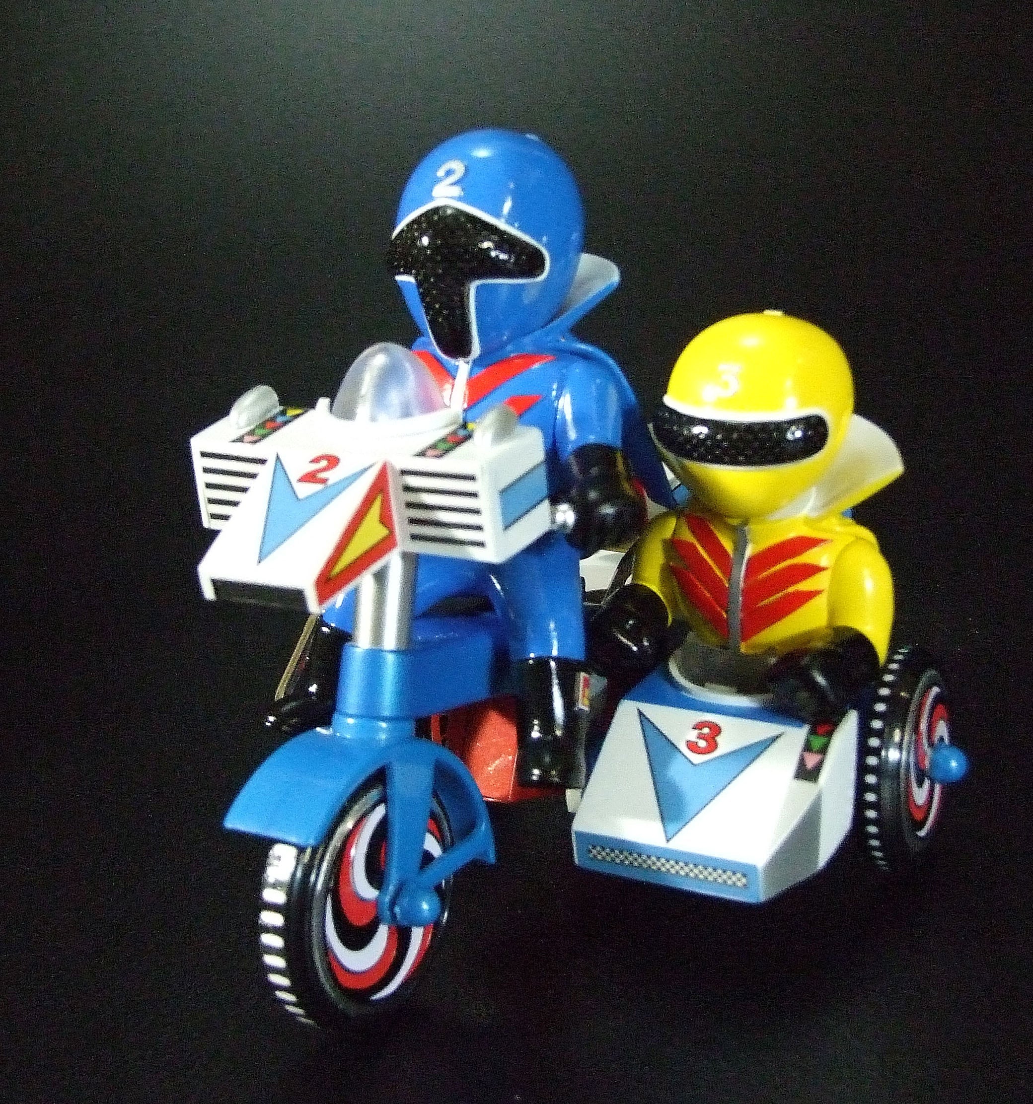 PLEX EX Tricycle Himitsu Sentai Goranger Aorenger & Kirenger B Type Fi ...
