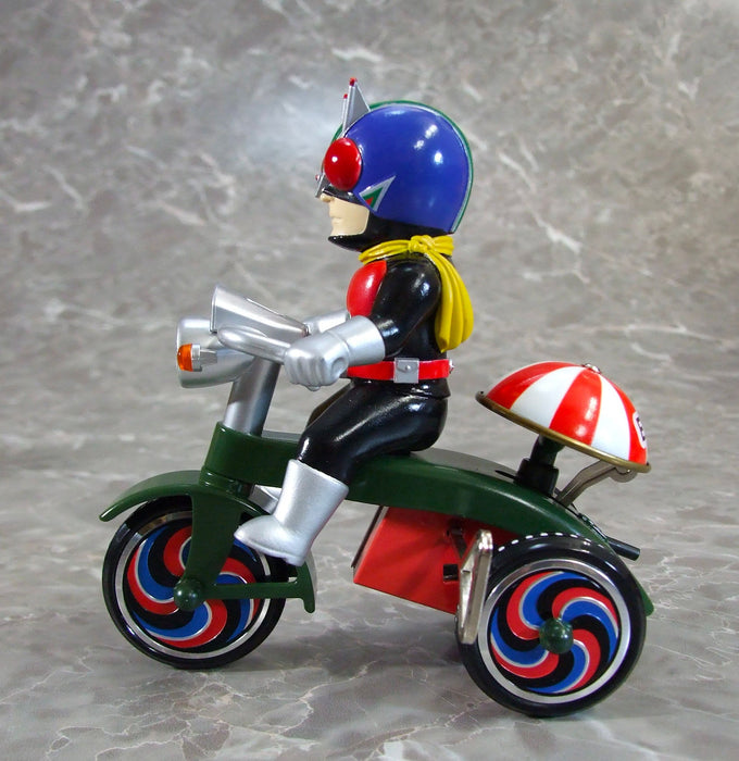 PLEX EX Tricycle Kamen Rider V3 Riderman B Type Figure JAPAN OFFICIAL — ToysOneJapan