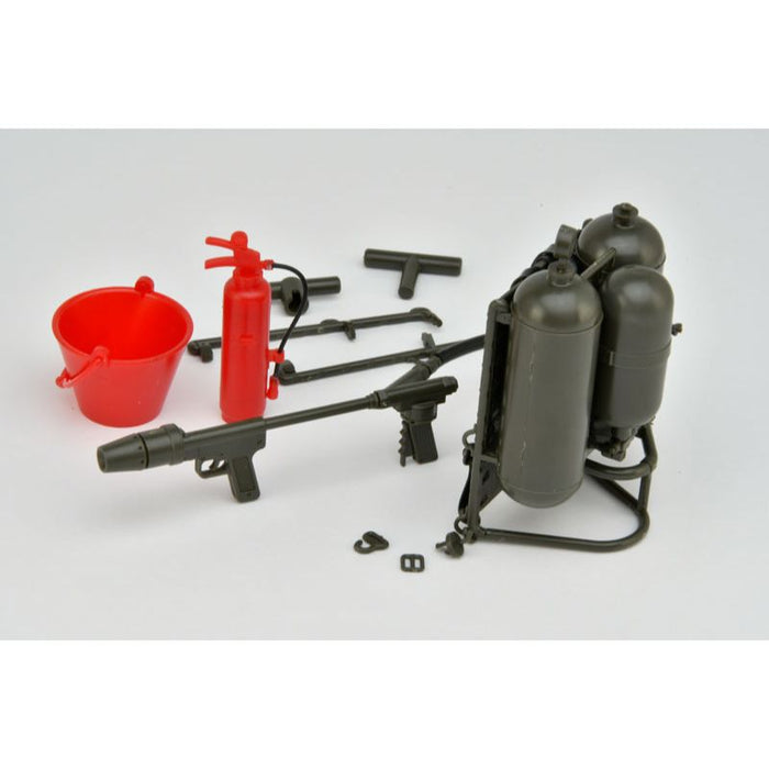 Tomytec LittleArmory LA101 Flamethrower M2 Type 1/12 Model Kit JAPAN O ...