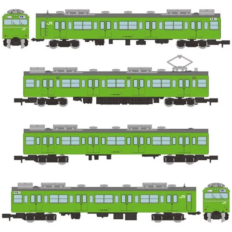Tetsudou Collection JR 103 Series #3000 Kawagoe Line 4Car Set B JAPAN ...