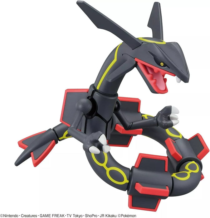 BANDAI Pokemon The Black Rayquaza Model Kit JAPAN OFFICIAL — ToysOneJapan