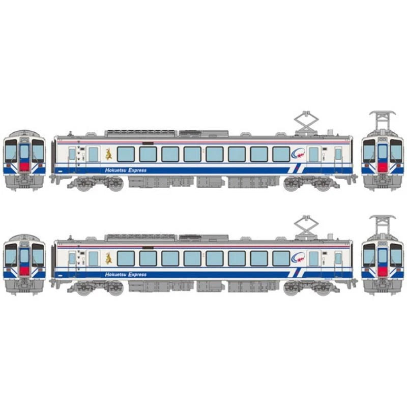 Tetsudou Collection Hokuetsu Express HK100 Class 2Car Set JAPAN OFFICI ...
