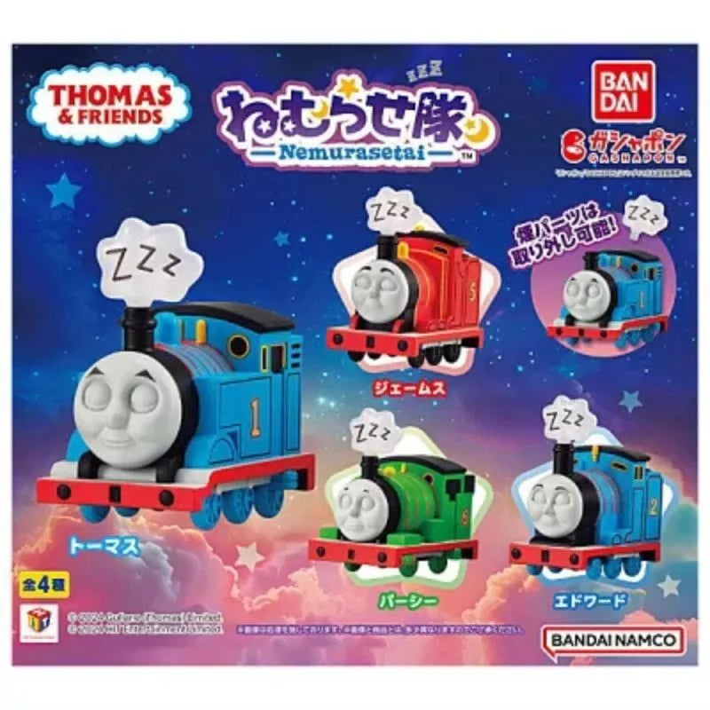 BANDAI Thomas and Friends Nemurase Tai Figure Complete Set Capsule Toy ...