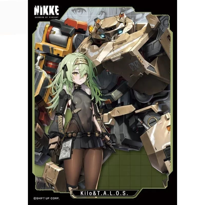 Chara Sleeve Collection Matte Series Goddess of Victory Nikke Kilo & T ...