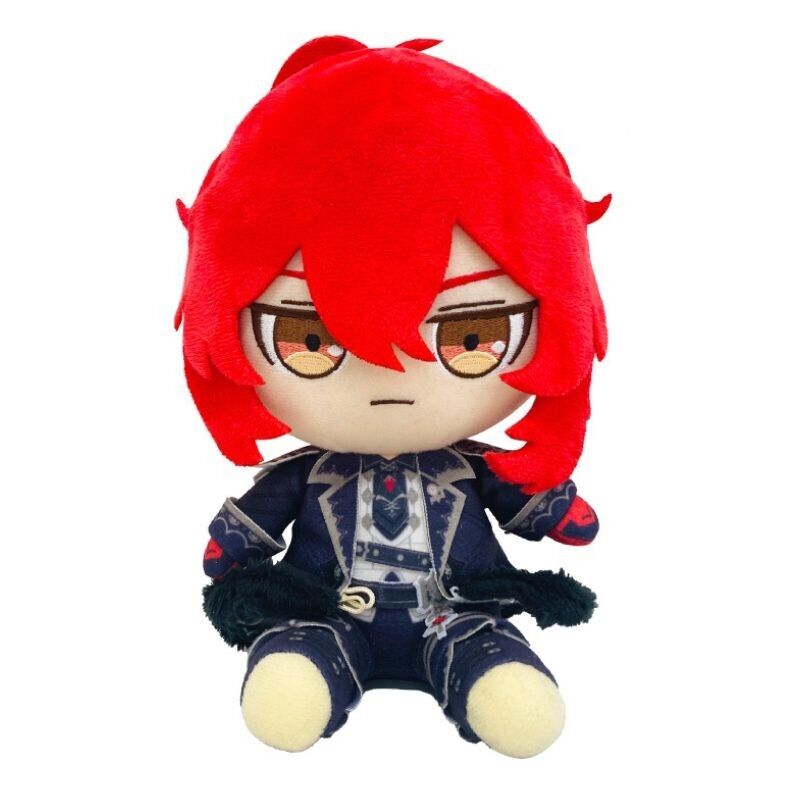 Genshin Impact Osuwari Plush Doll Diluc GiGO limited JAPAN OFFICIAL ...