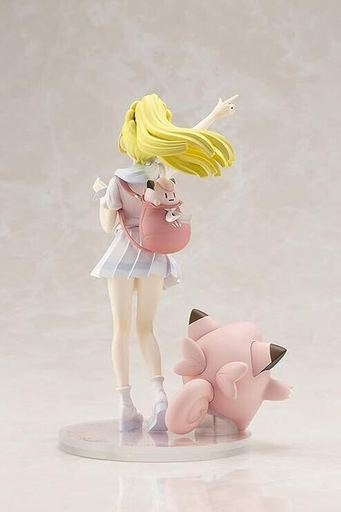 Kotobukiya Ganba Lillie & Clefairy Pokemon Center Original Figure JAPA ...