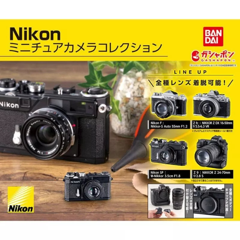 BANDAI Nikon Miniature Camera Collection Complete Set Figure Capsule T ...
