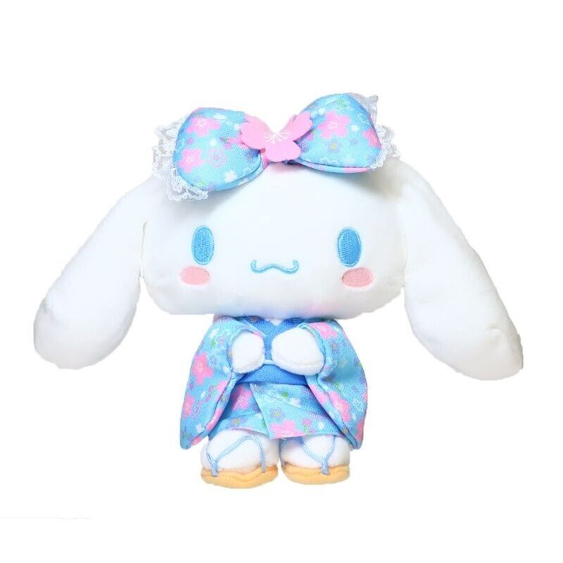 Sanrio Cinnamoroll Sakura Kimono S Size Plush Doll JAPAN OFFICIAL — ToysOneJapan