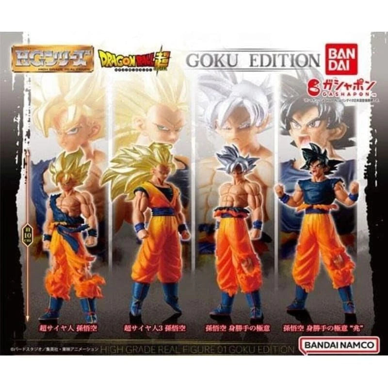 BANDAI HG Dragon Ball 01 Goku Edition Complete Set Figure Capsule Toy ...