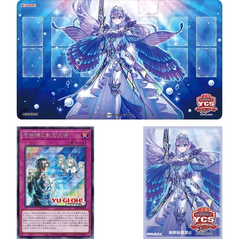 Konami Yu-Gi-Oh! YCSJ Osaka 2022 Tearlaments Duel Set TCG Playmat Slee — ToysOneJapan