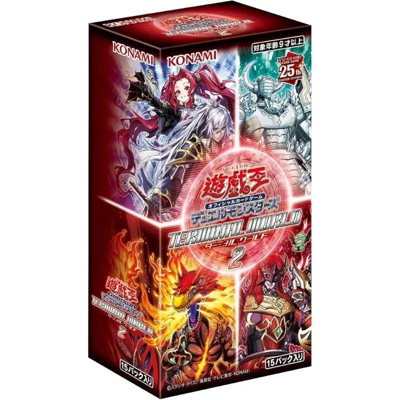 Konami Yu-Gi-Oh! OCG Terminal World 2 Booster Pack Box TCG JAPAN OFFIC — ToysOneJapan